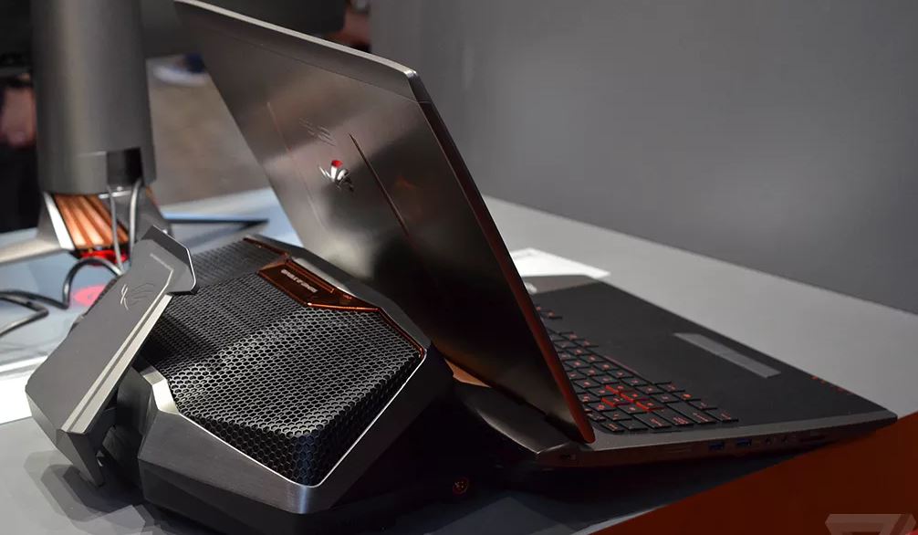 New Asus water-cooled laptop doubles up on GPUs and power supplies for ...