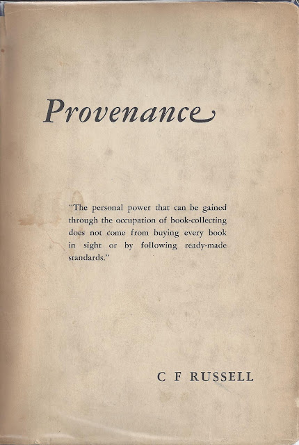 American Book Collecting: C. F. Russell: The Occultist as Book Collector
