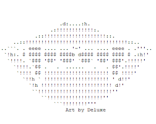 Halloween ASCII Art: Vampires