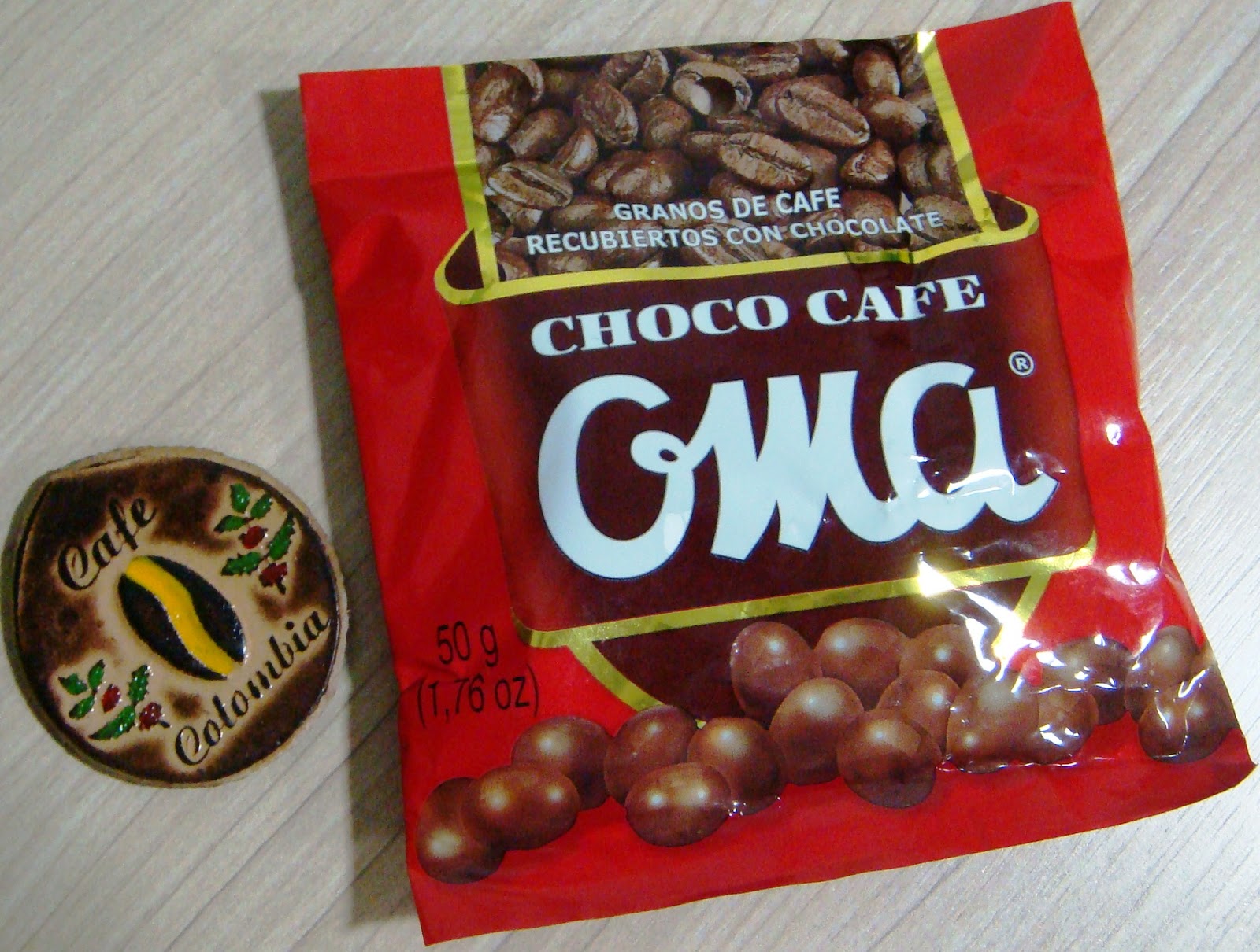 Cheirinho de Café: Choco Cafe OMA - Presente da Chris!