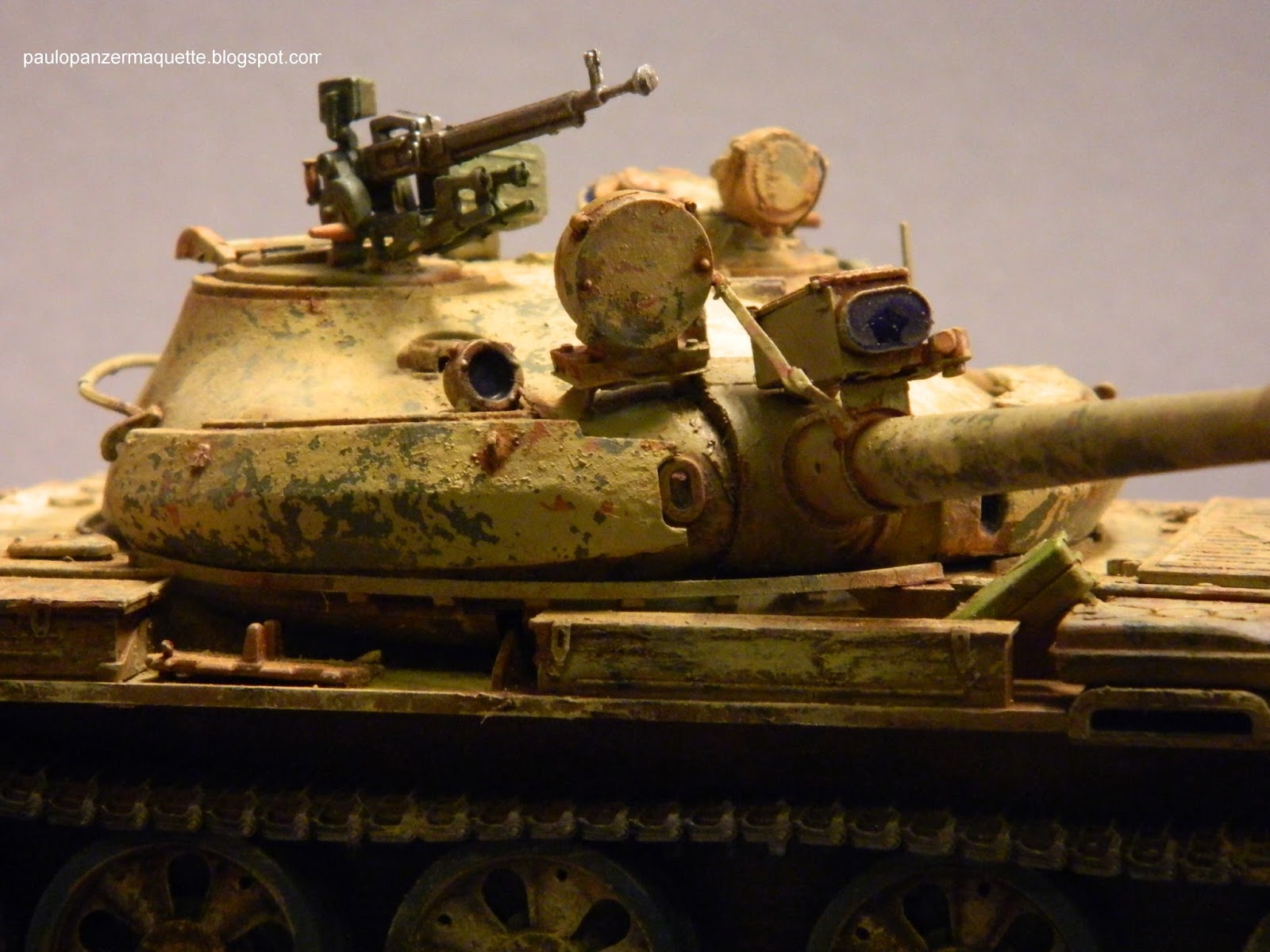 PAULO PANZER MODELLING: T 62 BDD Irakien. Tamiya T62 A réf: 35108 1/35