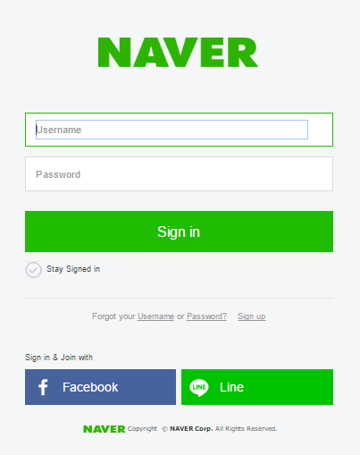 Naver.com Login