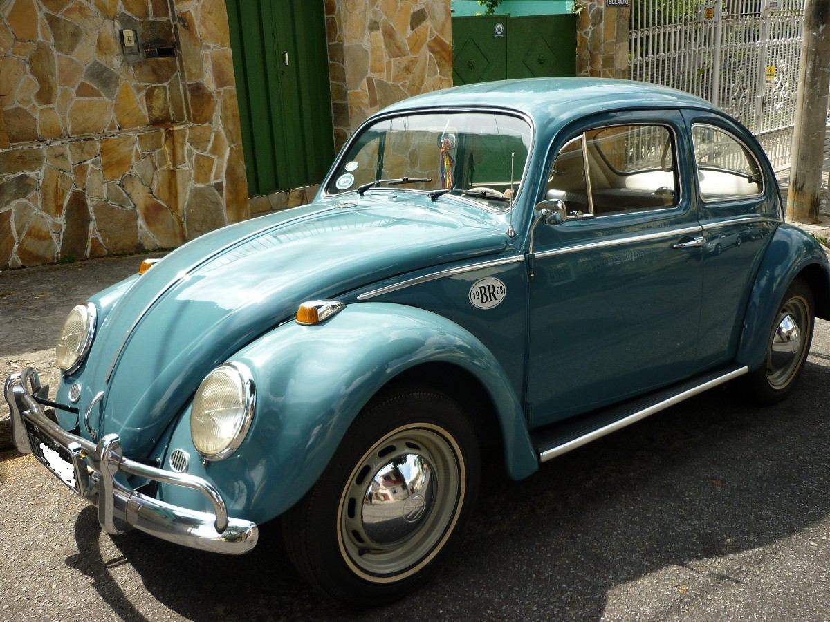 FUSCA AZUL REAL 1968: FUSCA AZUL REAL ANO 1968