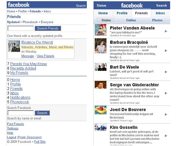 M Mobile: Facebook Mobile Web (m.facebook.com) ~ Welcome to Facebook ...