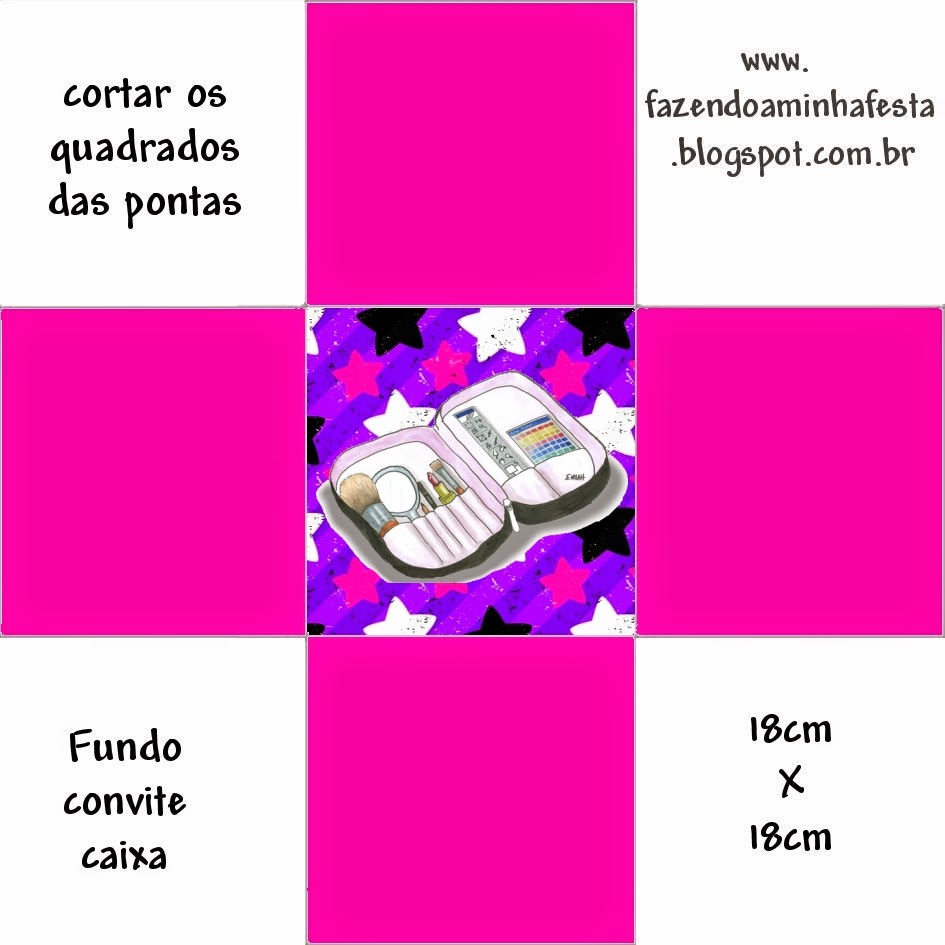 Makeup: Free Printable Boxes. | Oh My Fiesta For Ladies!