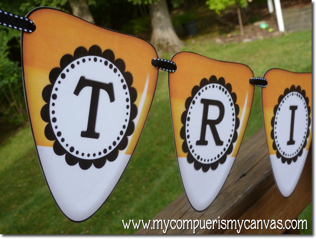 New Release - Candy Corn Banner! - My Computer is My Canvas