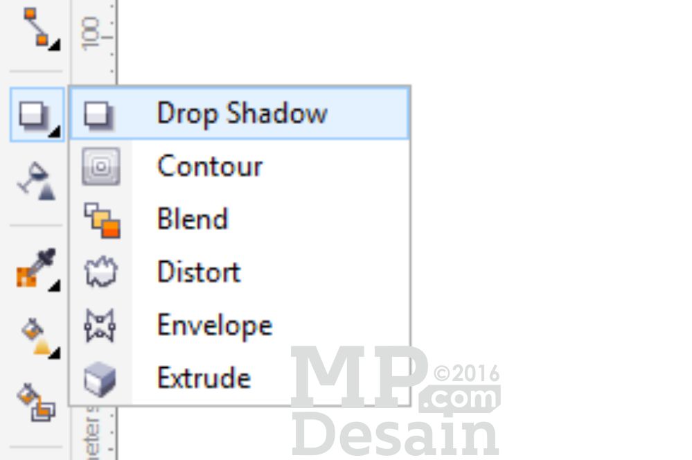 Mengenal Fungsi Interactive Drop Shadow Tool Didalam CorelDRAW Mengenal Fungsi Interactive Drop Shadow Tool Didalam CorelDRAW