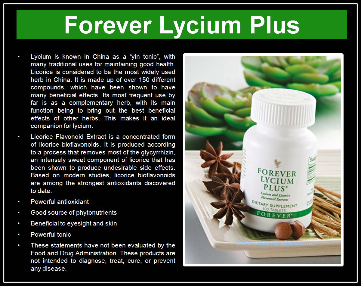 Naomi Wellness: Forever Lycium Plus