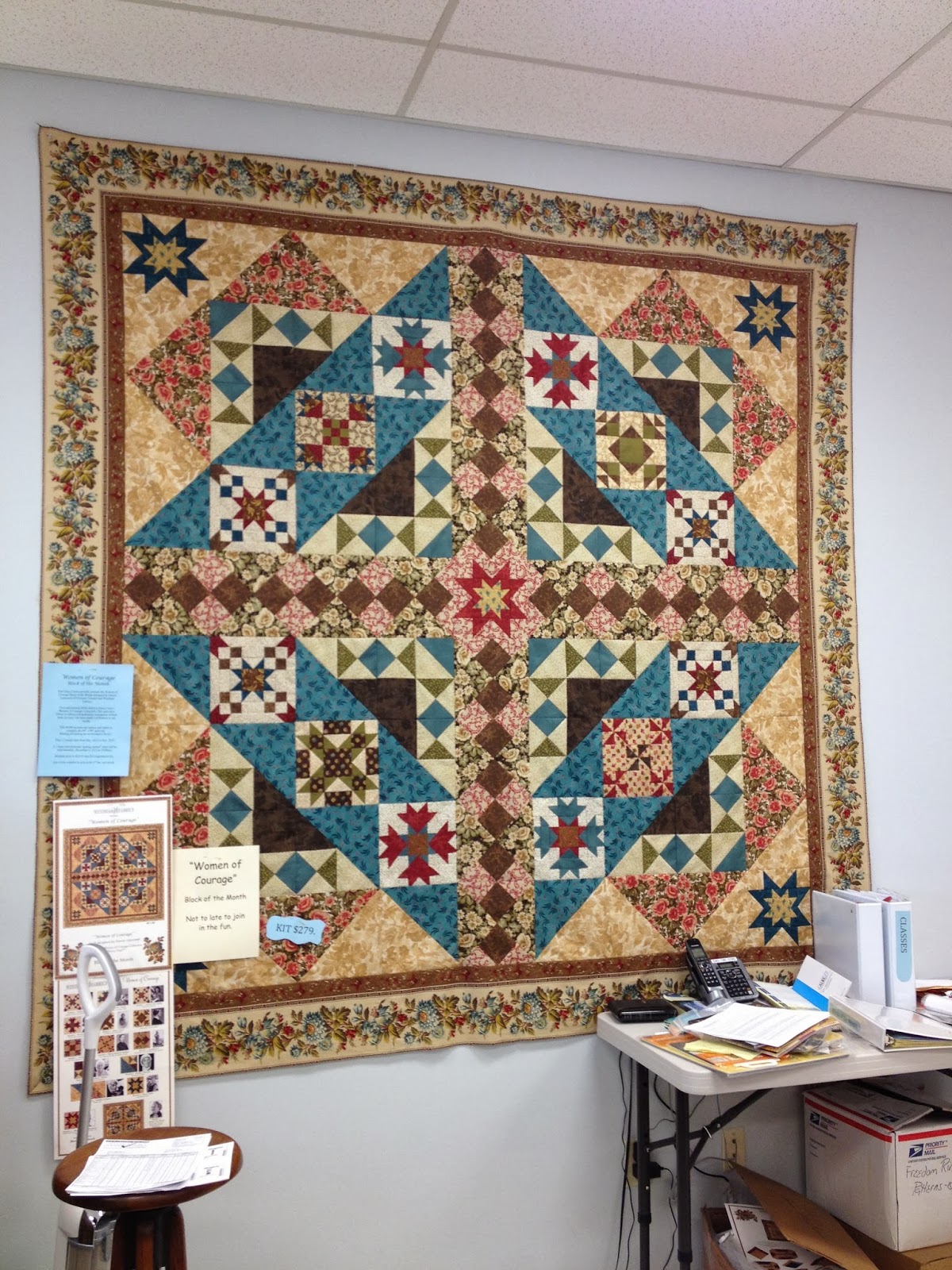 Sarcastic Quilter: Women of Courage Quilt