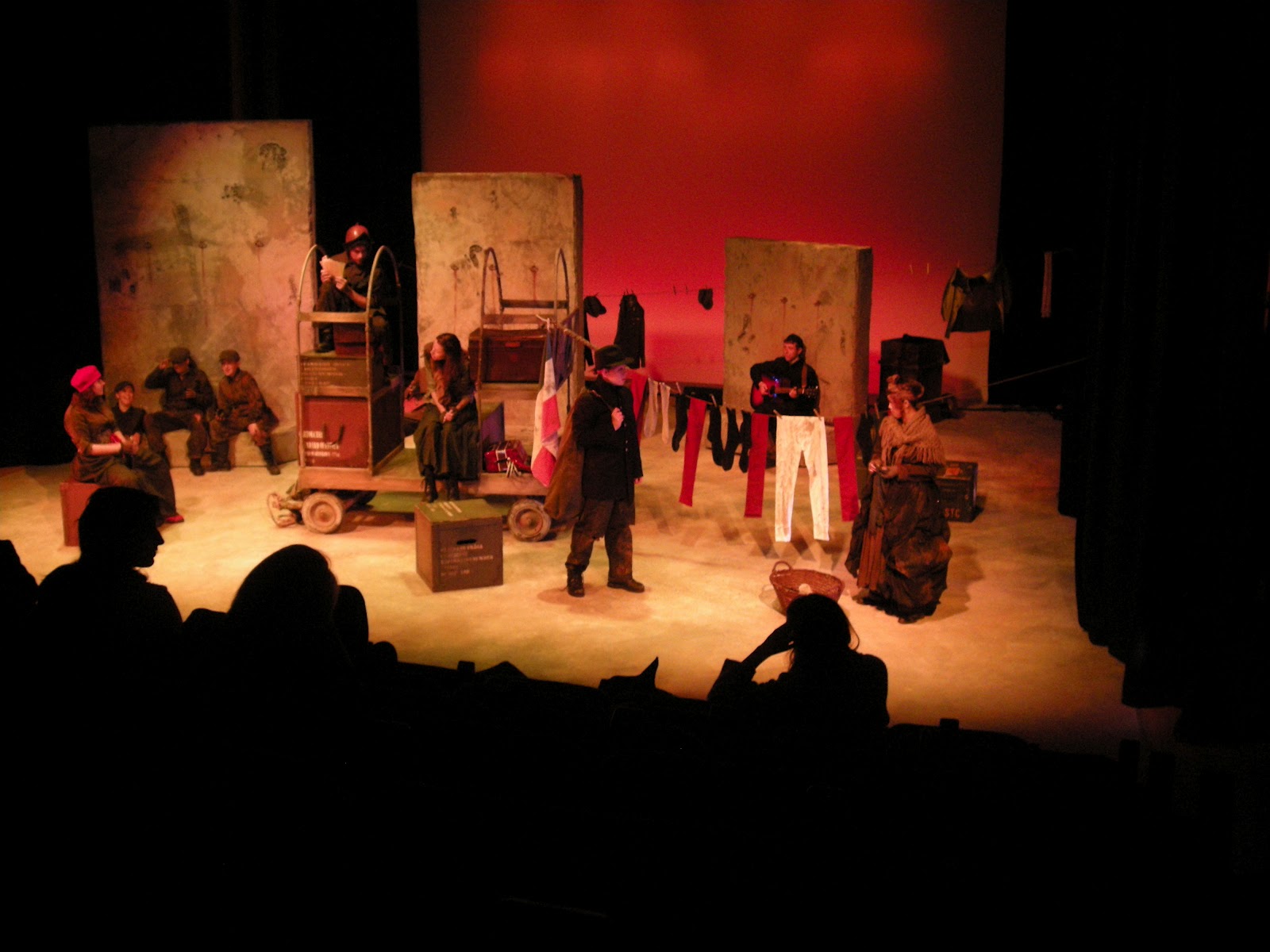 Charlotte Fitch - Costume & Set Design: Mother Courage and Her Children ...