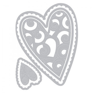 The Unpampered Stamper: Sizzix Heart Fold-it and Love Statement Stamp ...