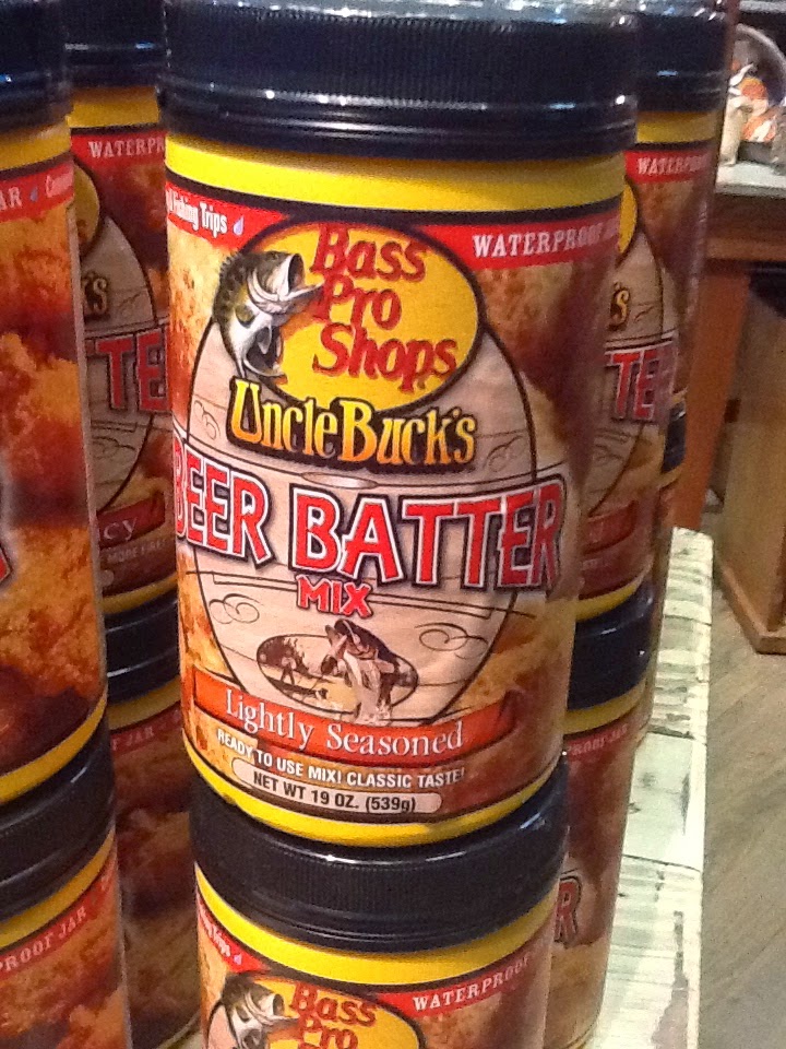 Bass Pro Shops has eclectic food section