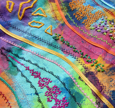 peaceofpi studio: Hand Stitching in Quilting