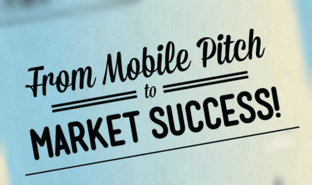 From Mobile Pitch To Market Success #Infographic - Visualistan