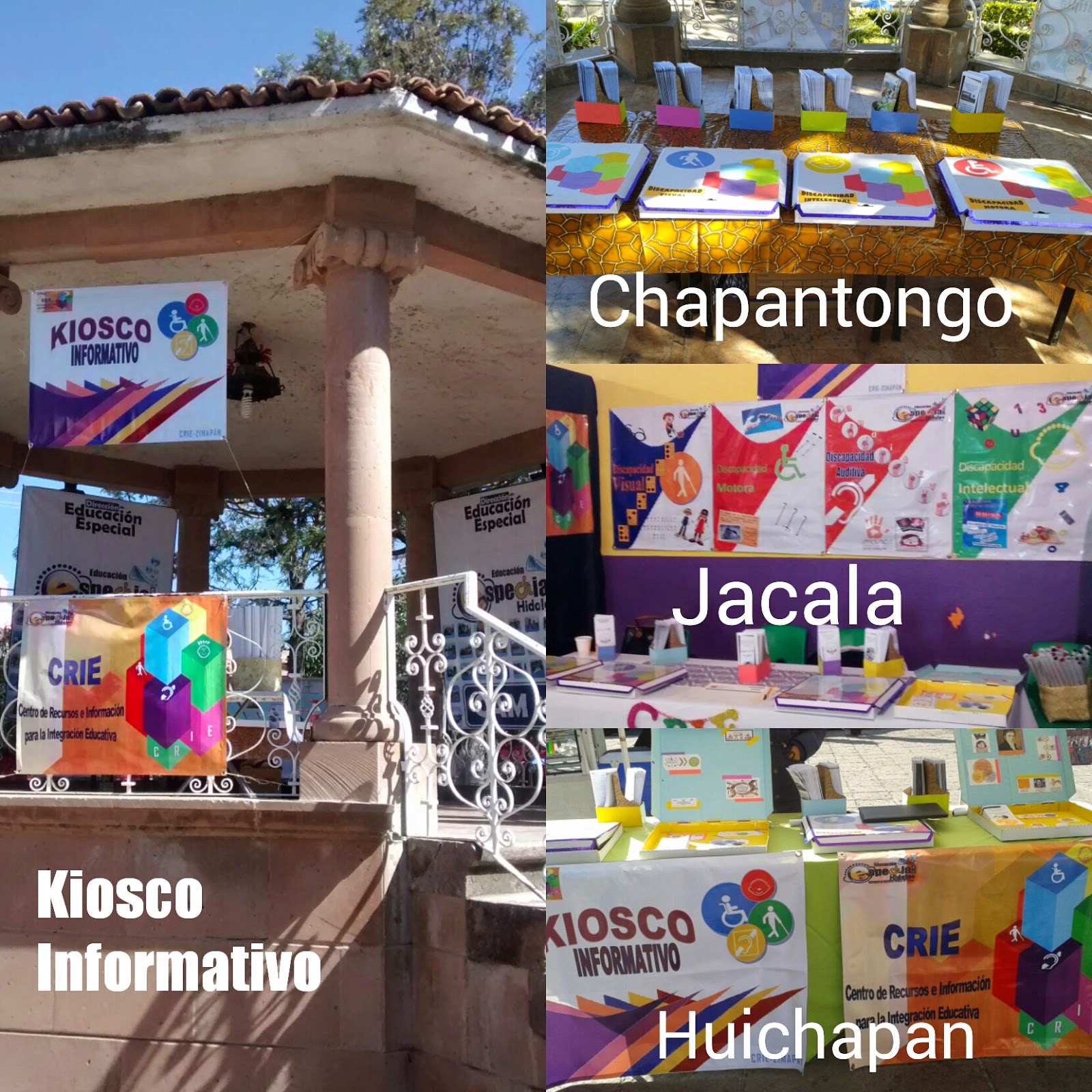 CRIE ZIMAPÁN: KIOSCO INFORMATIVO