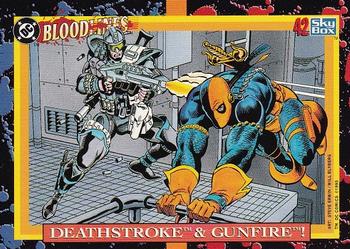 The Deathstroke Files: Deathstroke and Gunfire in 1993's SkyBox DC ...