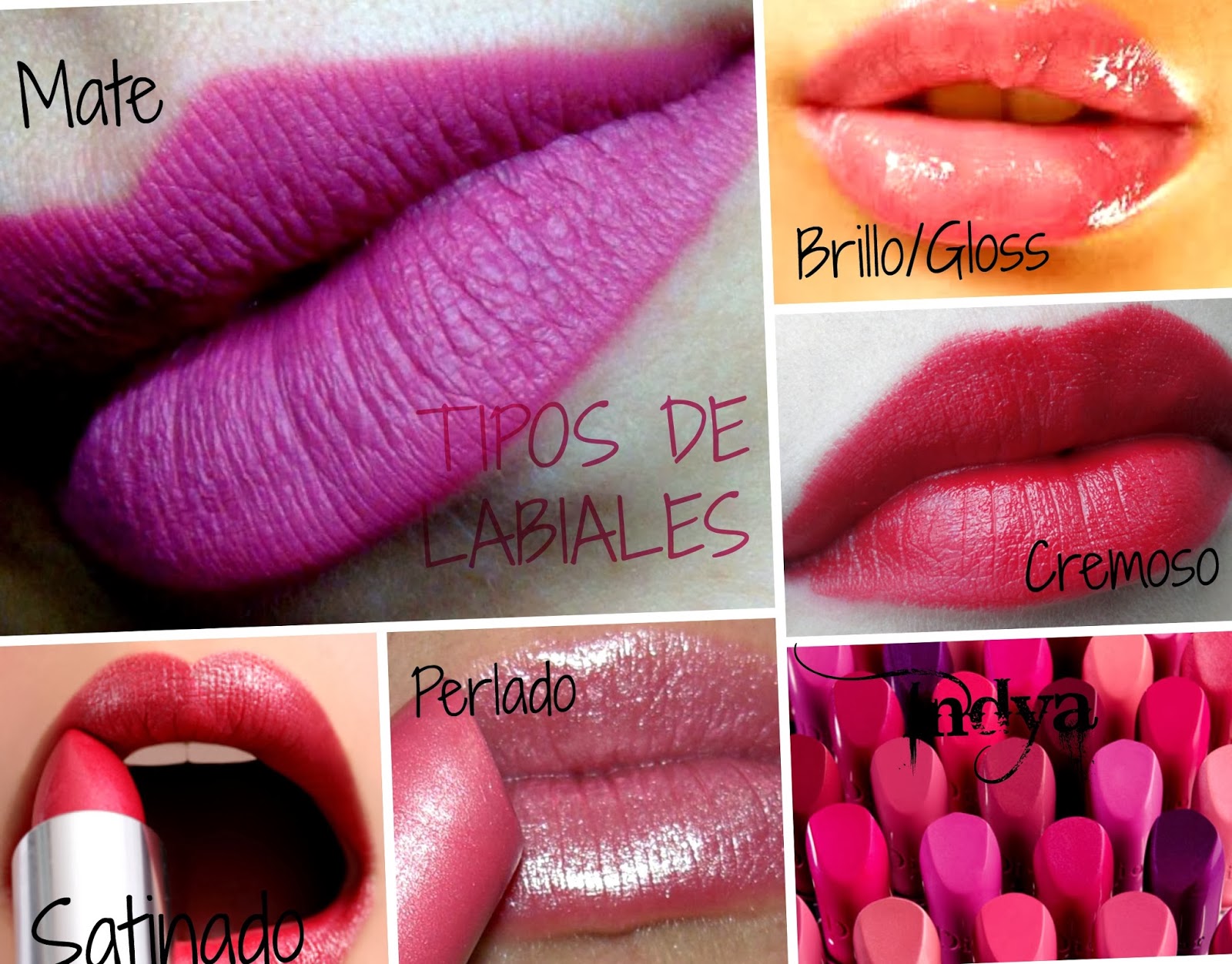 Indya: El Gran Toque de Color: Los Labiales ( Materia Prima)