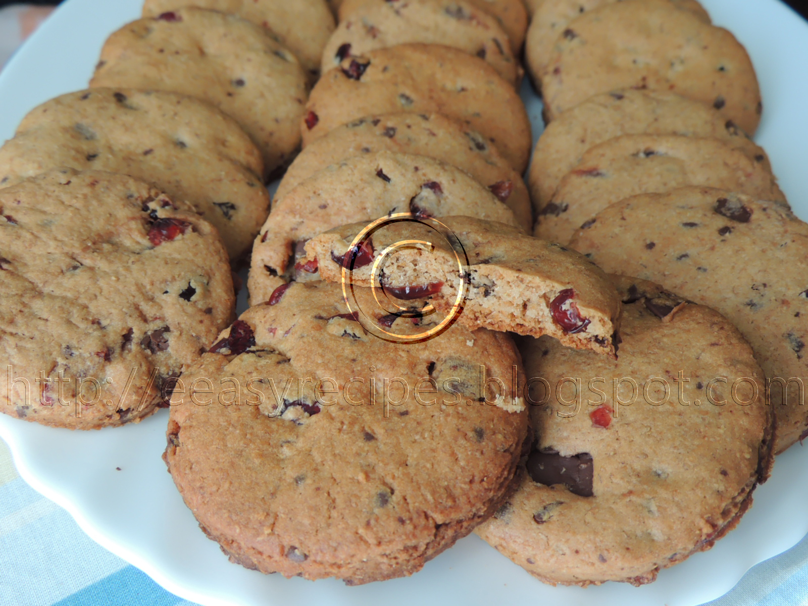 Jednostavni recepti: Domaći čokoladni Wellness keksići sa brusnicama