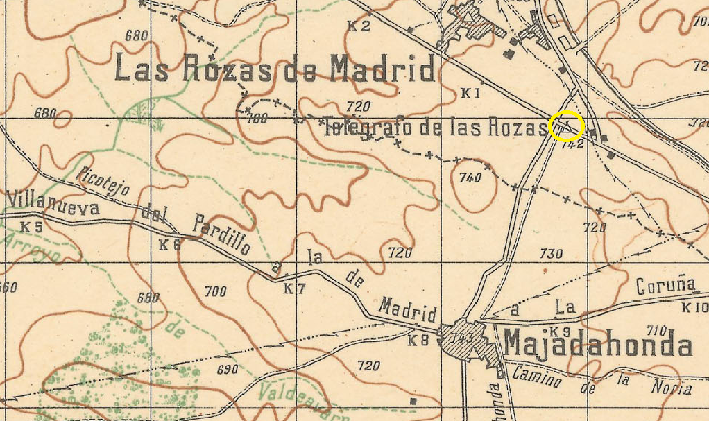 FRENTE DE BATALLA: 147) TELÉGRAFO DE LAS ROZAS