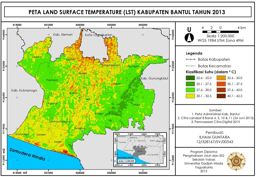 Pengertian Suhu Permukaan Lahan (Land Surface Temperature) - Guntara.com