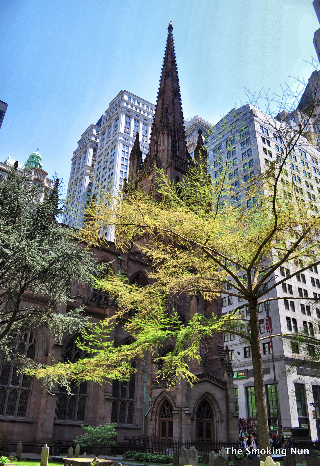 NYC Vintage: Trinity Church: An Historic Legacy Of Very, Very Dead People