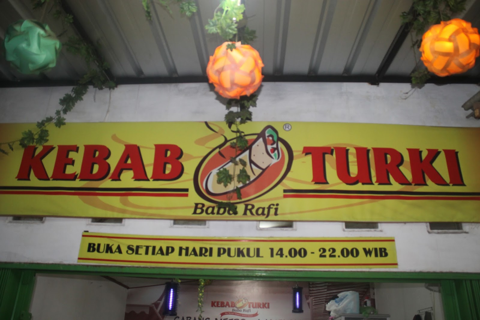 Kebab Turki Baba Rafi-Cabang Metro,Lampung | Mr.Tembem