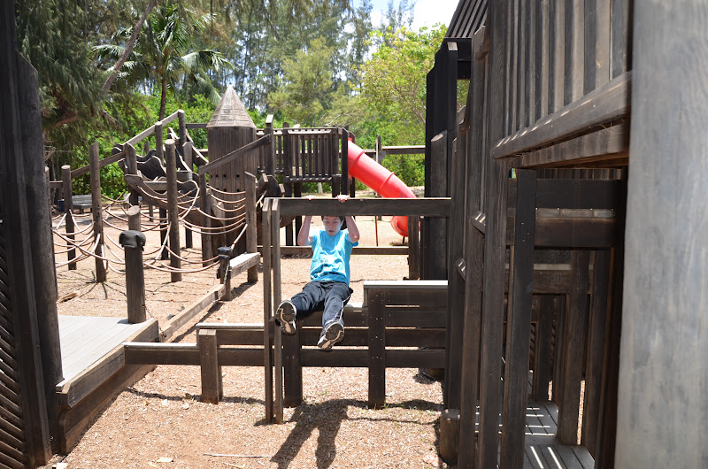 Kauai June 2012: Kamalani Playground at Lydgate Park: