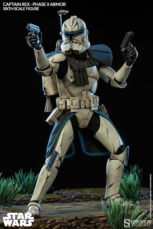 Star Tuga Wars: Star Wars Captain Rex Phase 2 Sideshow