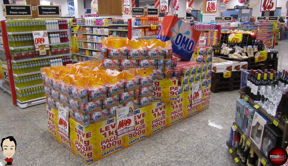 Ação de merchandising Unilever ~ PDV Ativo - 100% Merchandising