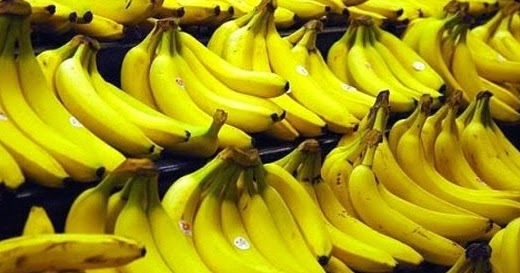 Onde ficam as sementes das bananas?