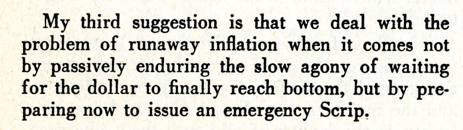 Upland: Ralph Borsodi's AdviceFor Surviving Economic Disaster(Part 8)