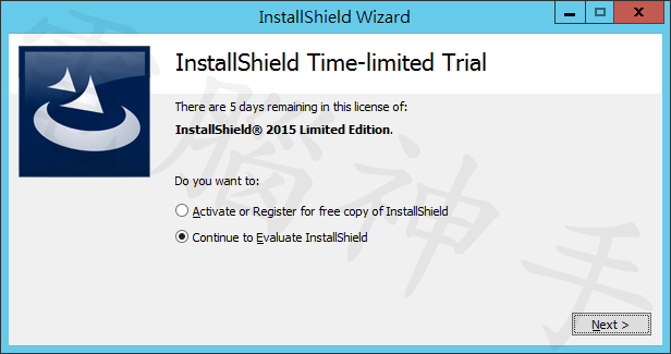 上帝的藝術-微軟的神域: VisualStudio開啟InstallShield專案的操作流程