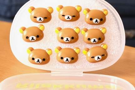 caramel macchiato: Rilakkuma and Korilakkuma