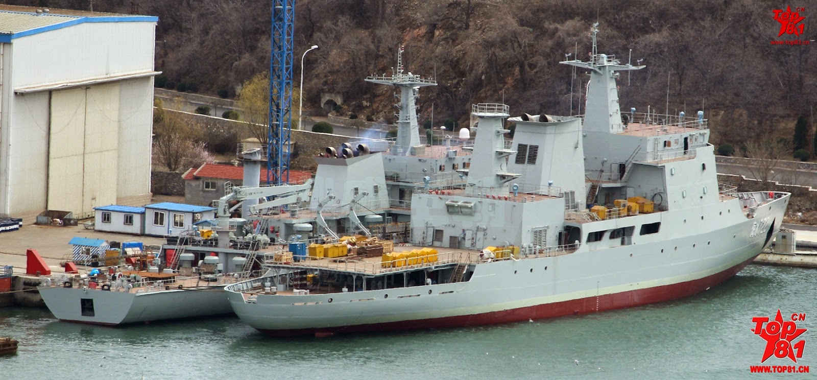“China Navy deploys its Type 272 icebreaker ship Haibing to carry out ...