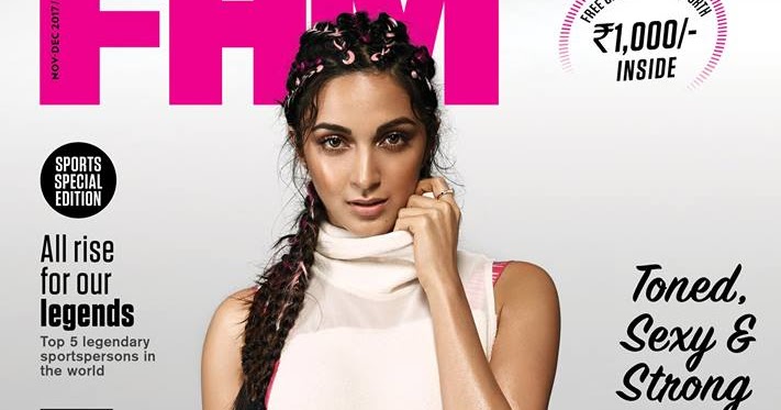 Kiara Advani Looks Toned, Sexy and Strong On The Cover Of FHM India ...