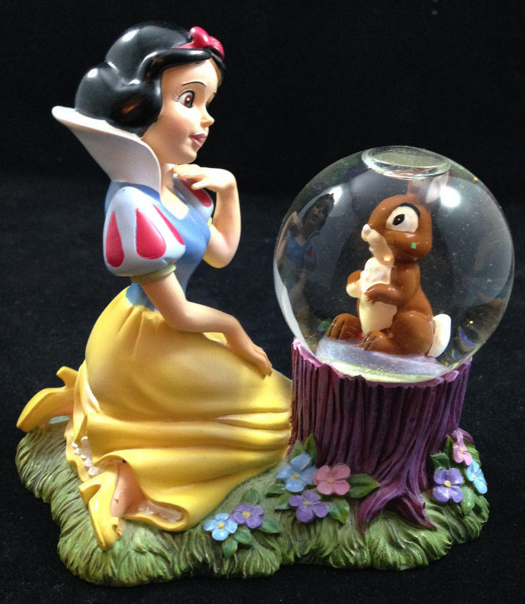 Filmic Light - Snow White Archive: Snow White & Bunny Snowglobe - 2002