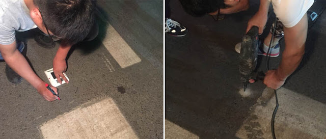 How to install road stud?