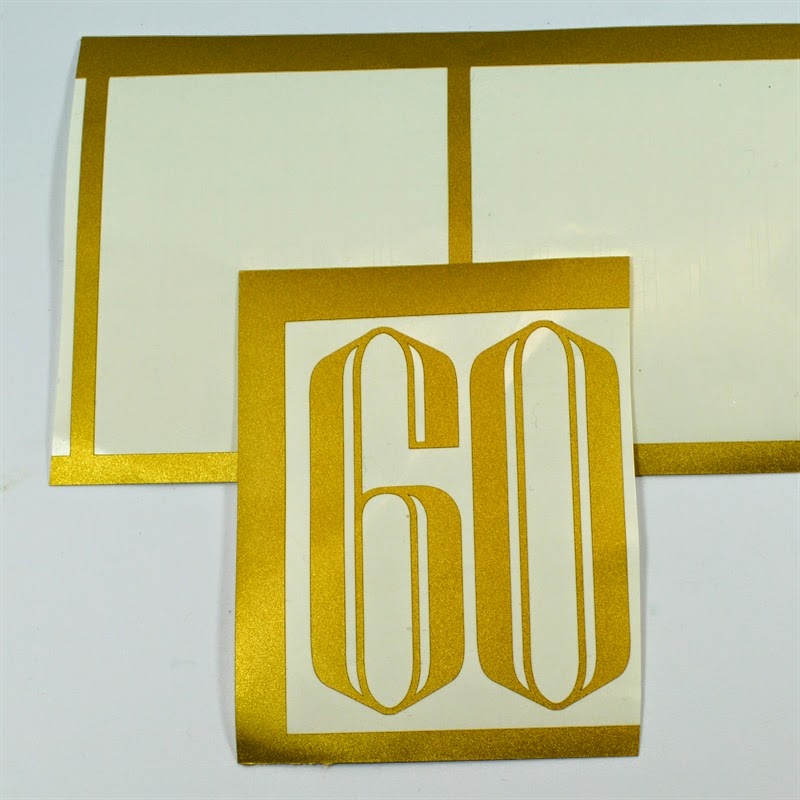 Capadia Designs: 60th Anniversary Celebration - Vinyl Monograms for Candles