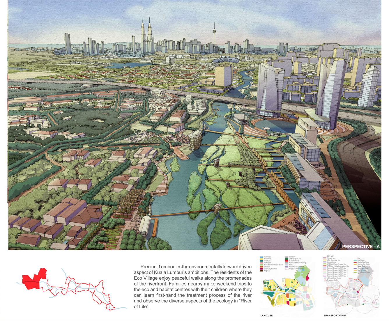 projectised: River of Life flowing smoothly