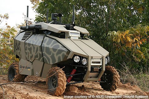 Amazing unmanned ground vehicle in action Israeli Army Israel - Art'einsky