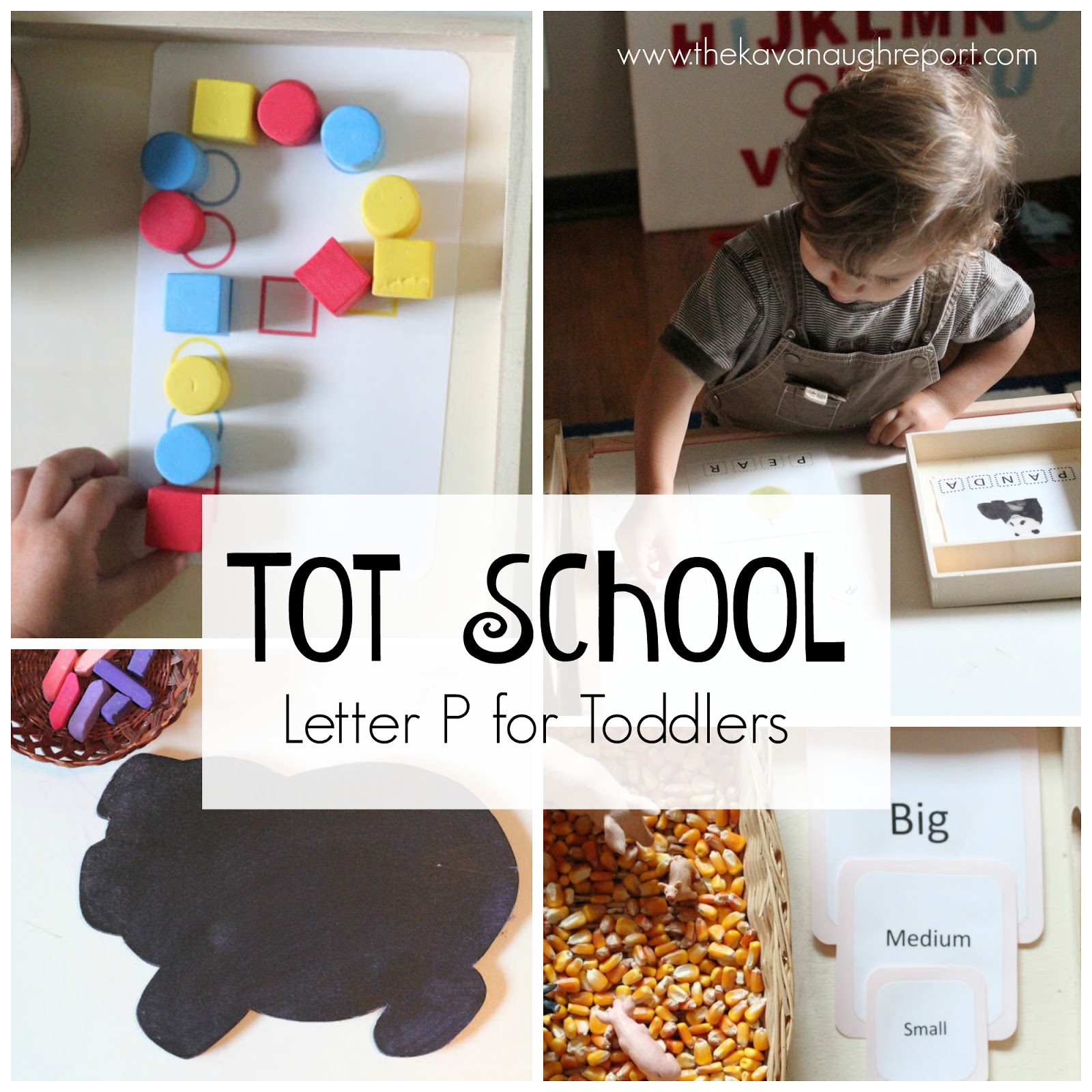 Letter P Tot School