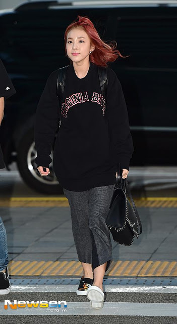 2NE1’s Dara's new hair color | Daily Korean Celebrity Pictures