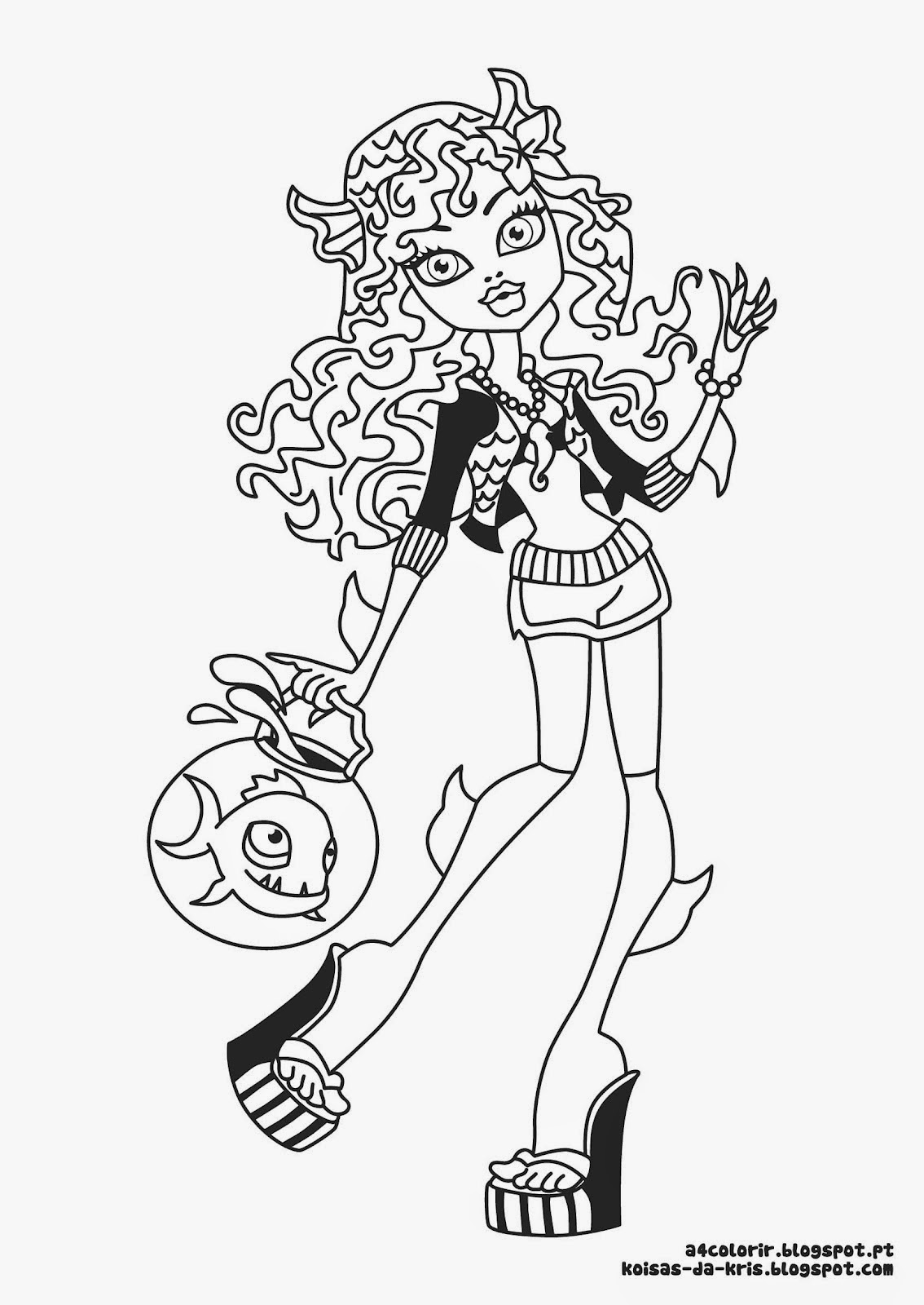 Imagens Para Colorir Das Monster High