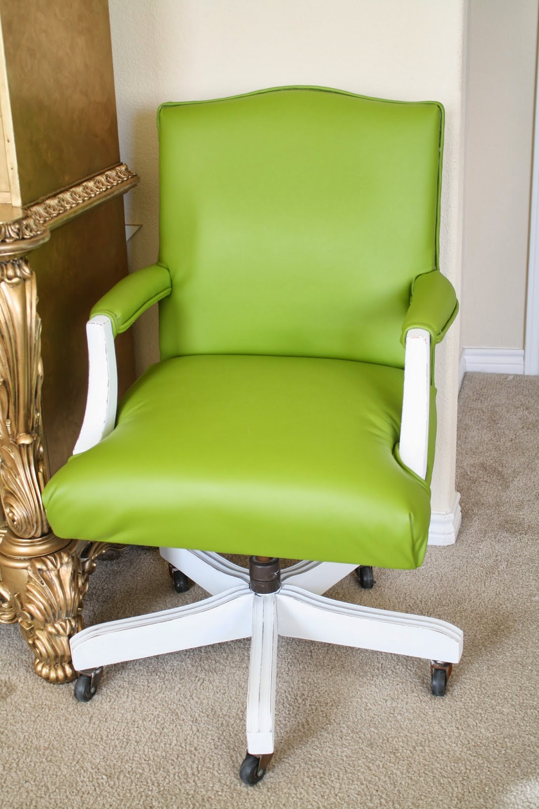 Office Chair Makeover PLUS Bonus Paint Sneak Peek!