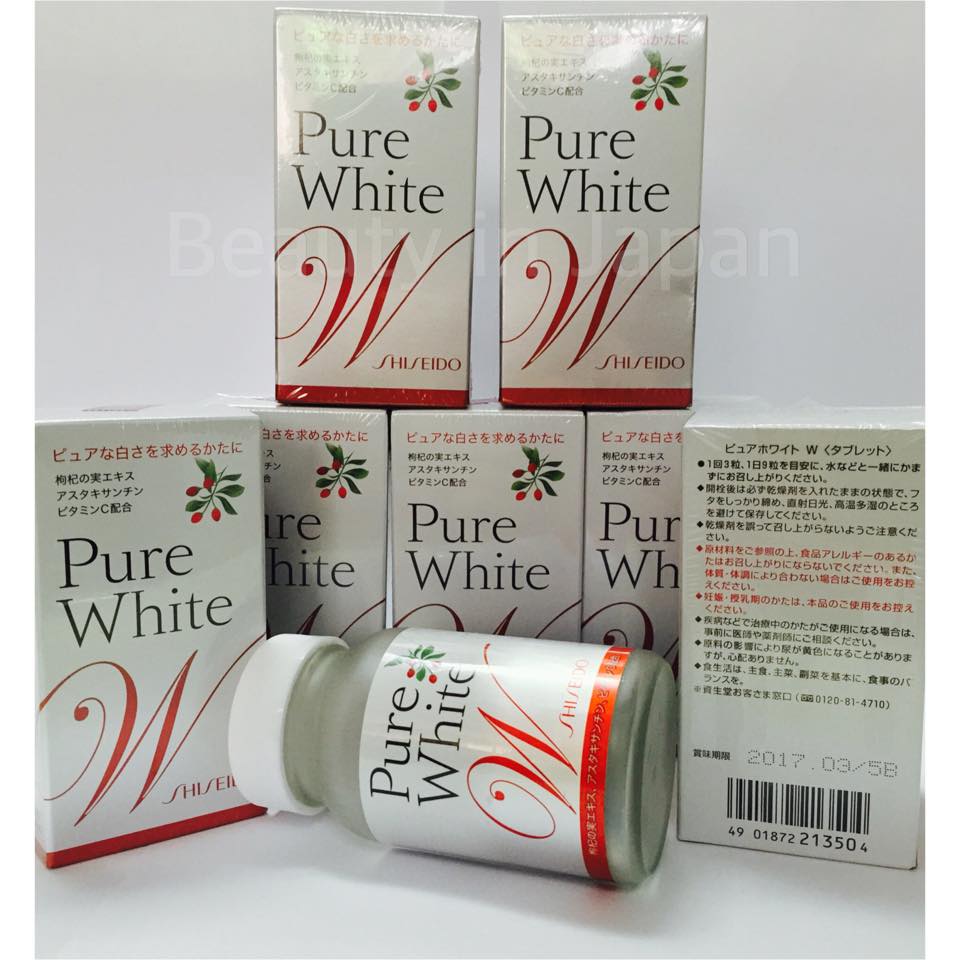 Beauty in Japan: Shiseido Purewhite W in Tablet Form OLD AND NEW PACKAGING