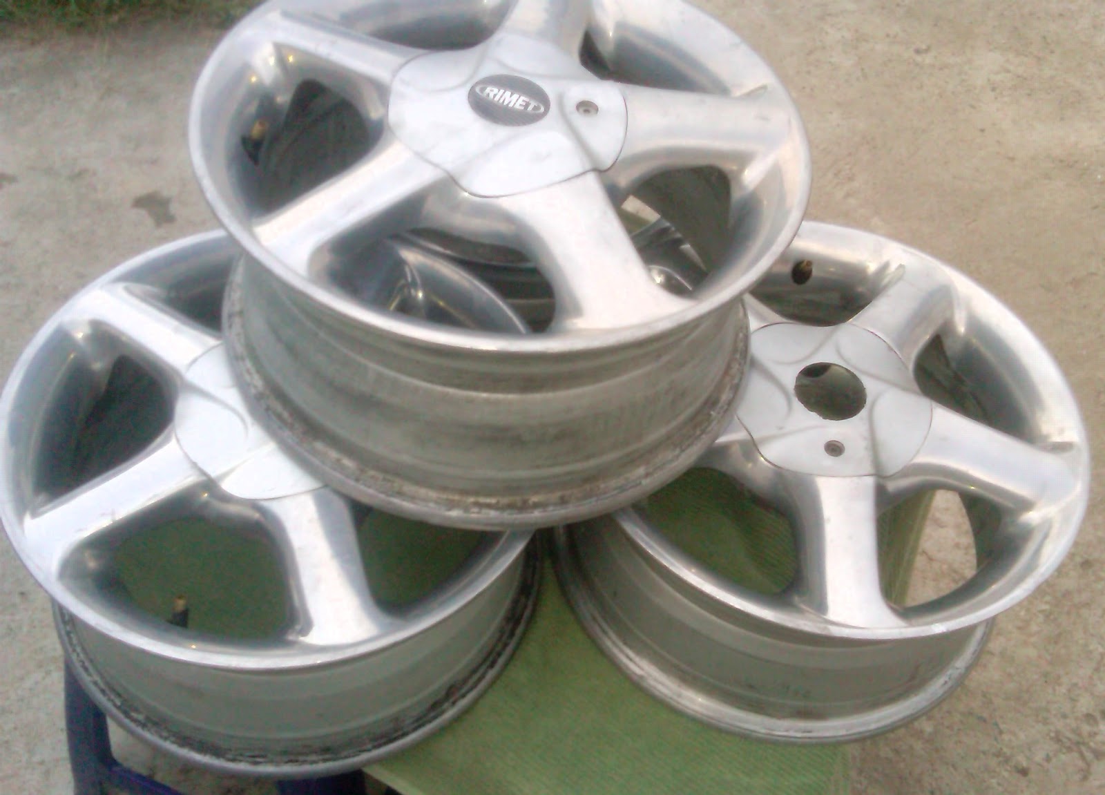 Michael Steelheart: rines 14 de aluminio