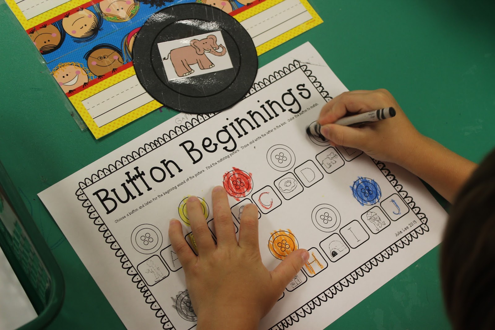 Mrs. Lee's Kindergarten: Cats, Buttons, & Colors