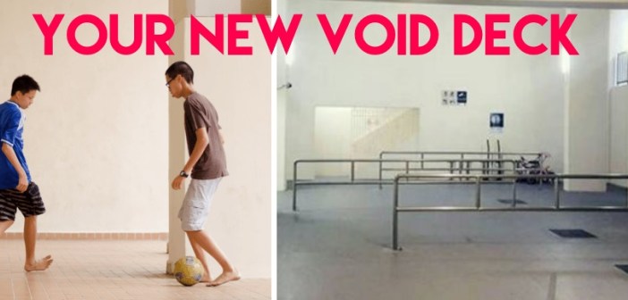 Under The Angsana Tree: Creating a void in our HDB void decks