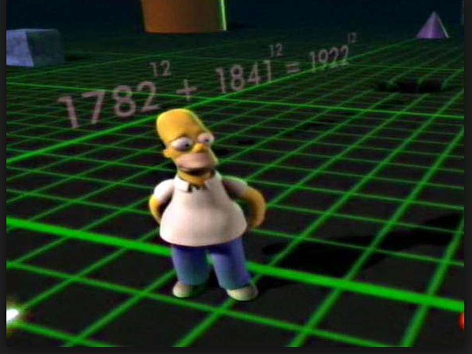 Applied Psychology: Fermat's Last Theorem - a Tree house of Horror