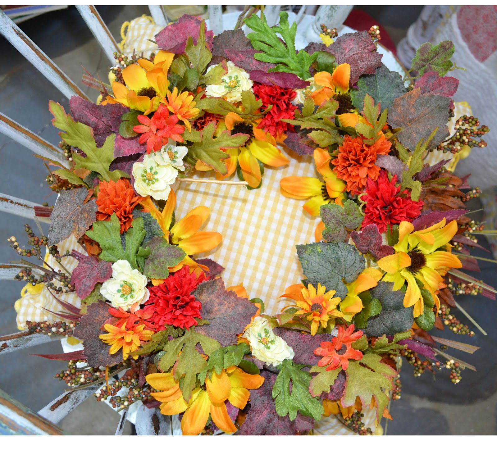 My Painted Garden: Making Wreaths with Eastside Art Group